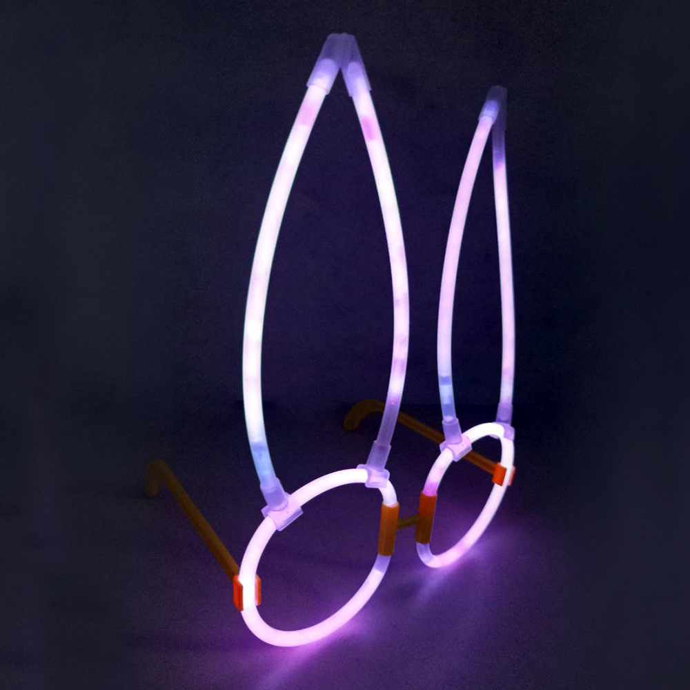 Glow Stick Party Glasses - Bunny - Kikajoy Party Store