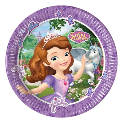 Sofia Paper Plates - Kikajoy Party Store